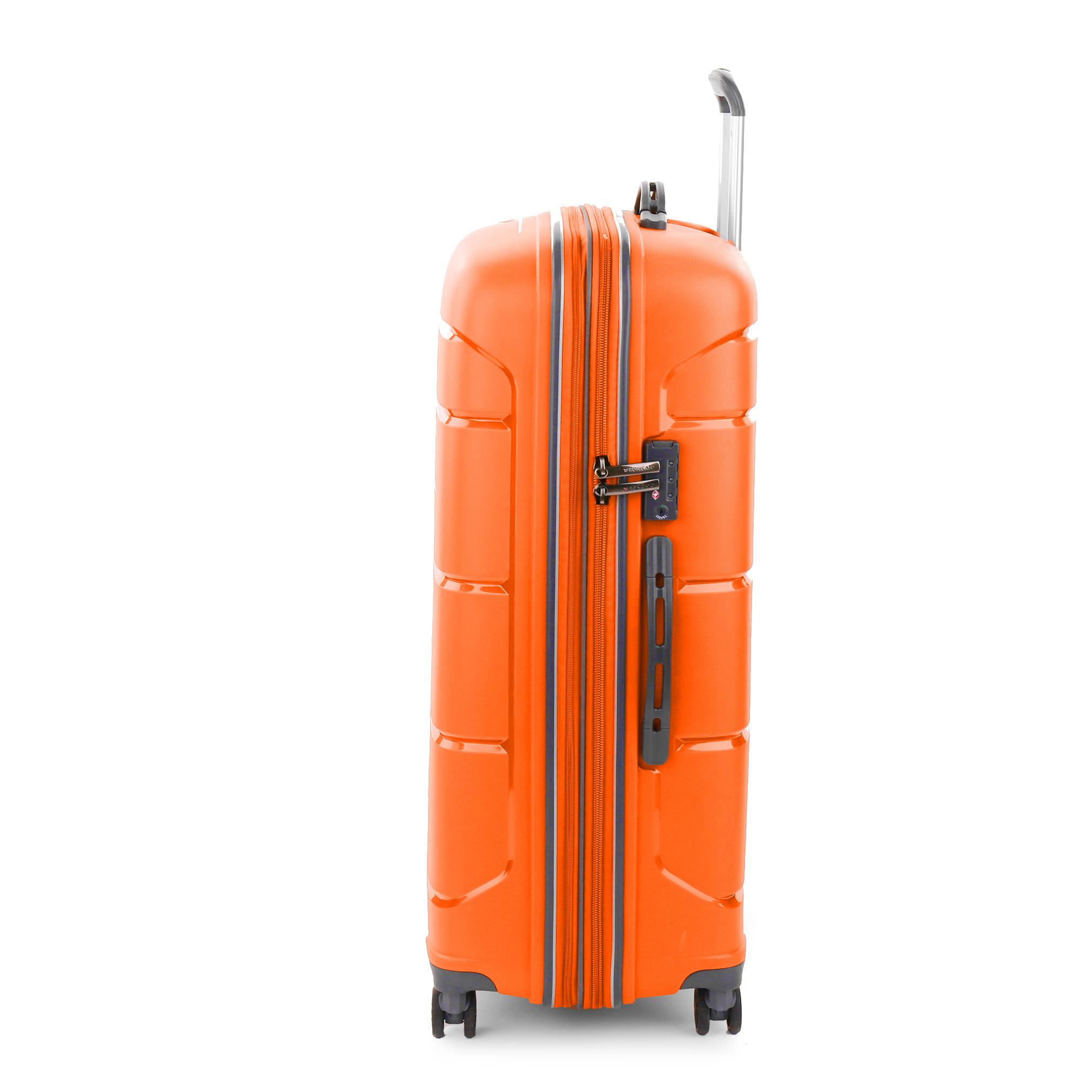 Orange Roll Luggage