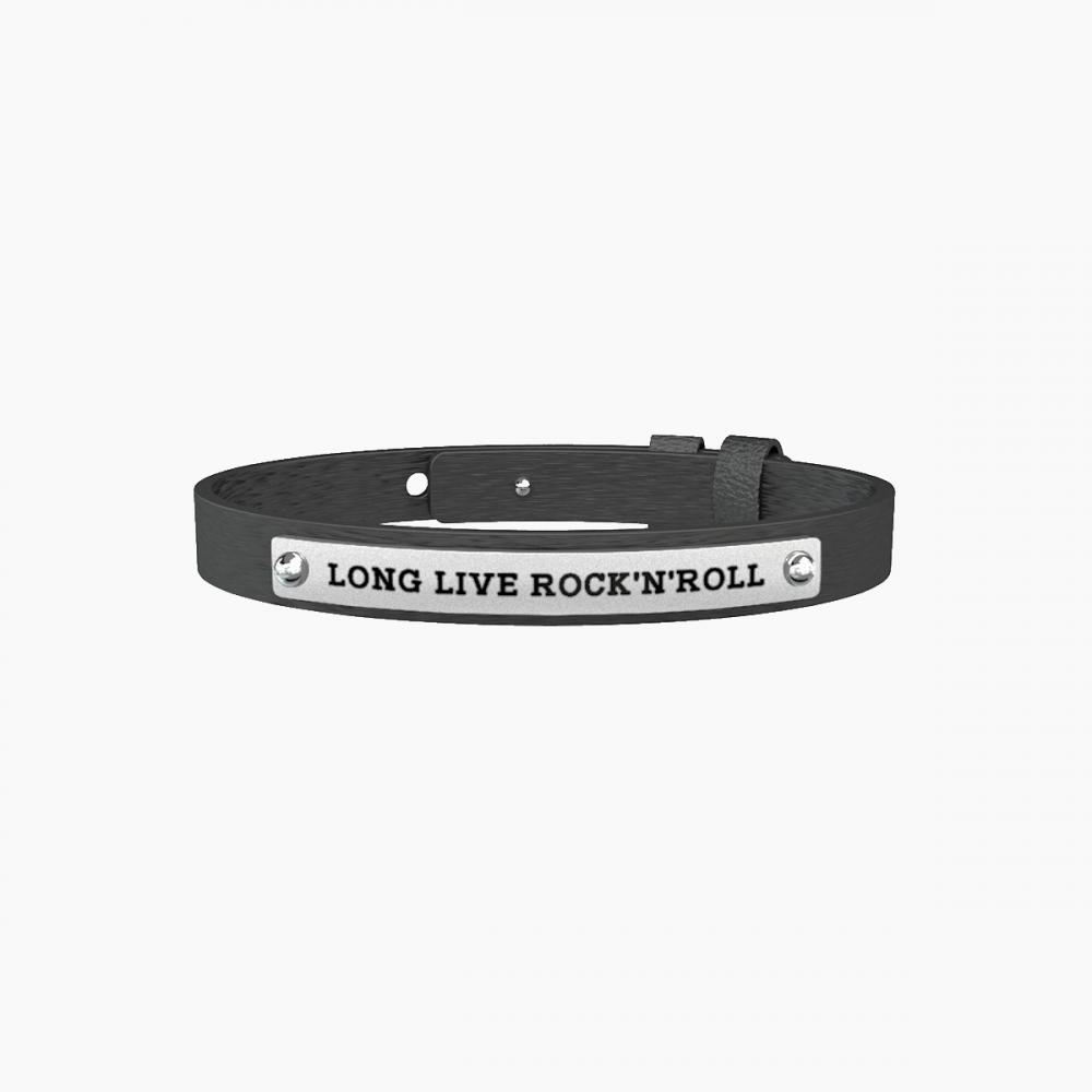 Bracciali In Acciaio Long Live Rock n Roll Kidult